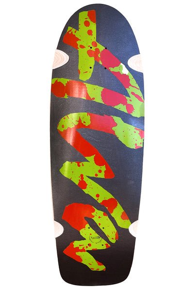 Alva Metallic Rocker Deck 10.75x34.25 WB18 - Midnight – Status Skateshop