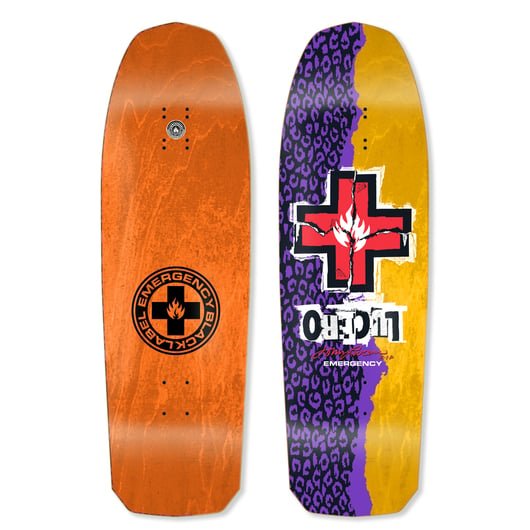 BLL Lucero "RIPPED CROSS" Cross Shape Deck 10" – Status Skateshop