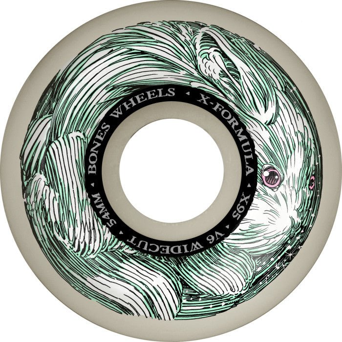 Bones X-Formula 95a 56mm V6 Widecut Money Bunny – Status Skateshop