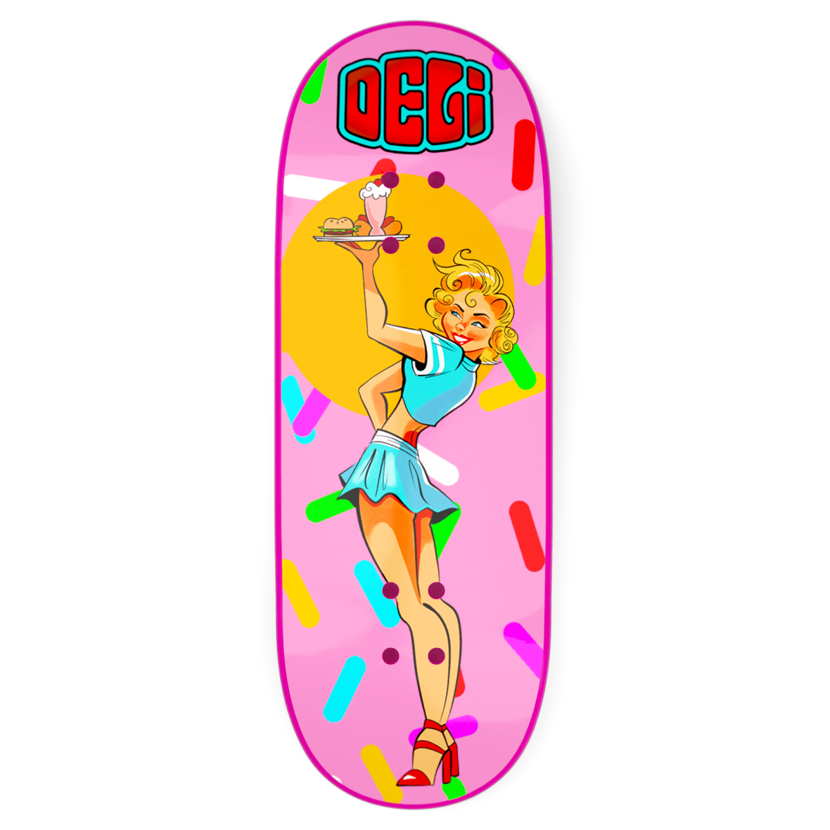 DELIDECKS "Check Pls" 29mm Fingerboard Deck – Status Skateshop