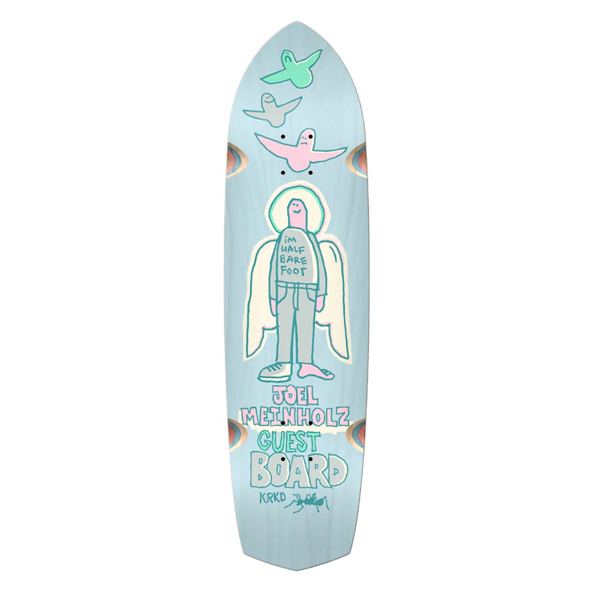 Krooked Joel Zag Guest Pro Deck 8.62" WB: 14.75 – Status Skateshop