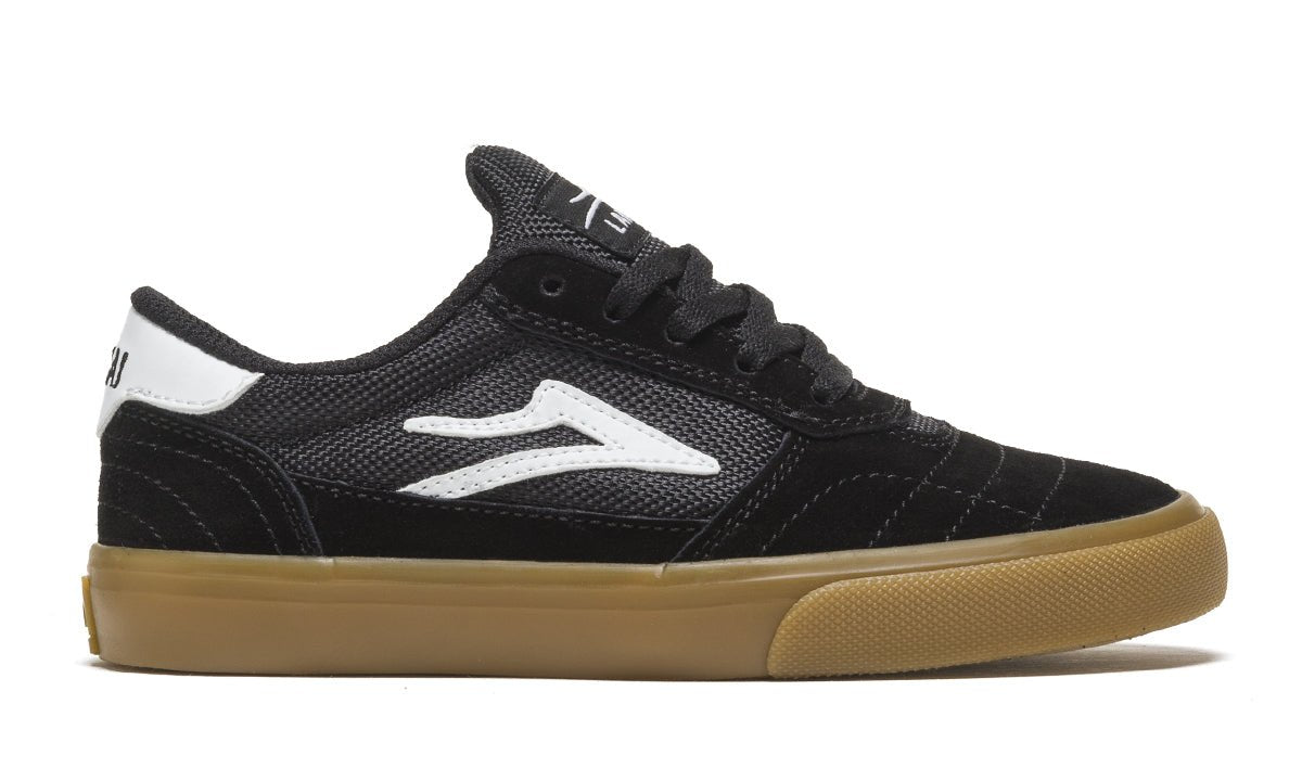 Lakai Kids Cambridge - Black/Gum Suede – Status Skateshop