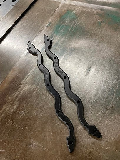 LJ Cherry Wheels x Lil Jawns Rattle Snake Rails (Black) – Status Skateshop