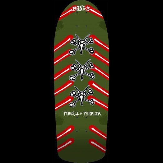 PW/L OG Rat Bones 10.0" Deck (Olive Green) – Status Skateshop