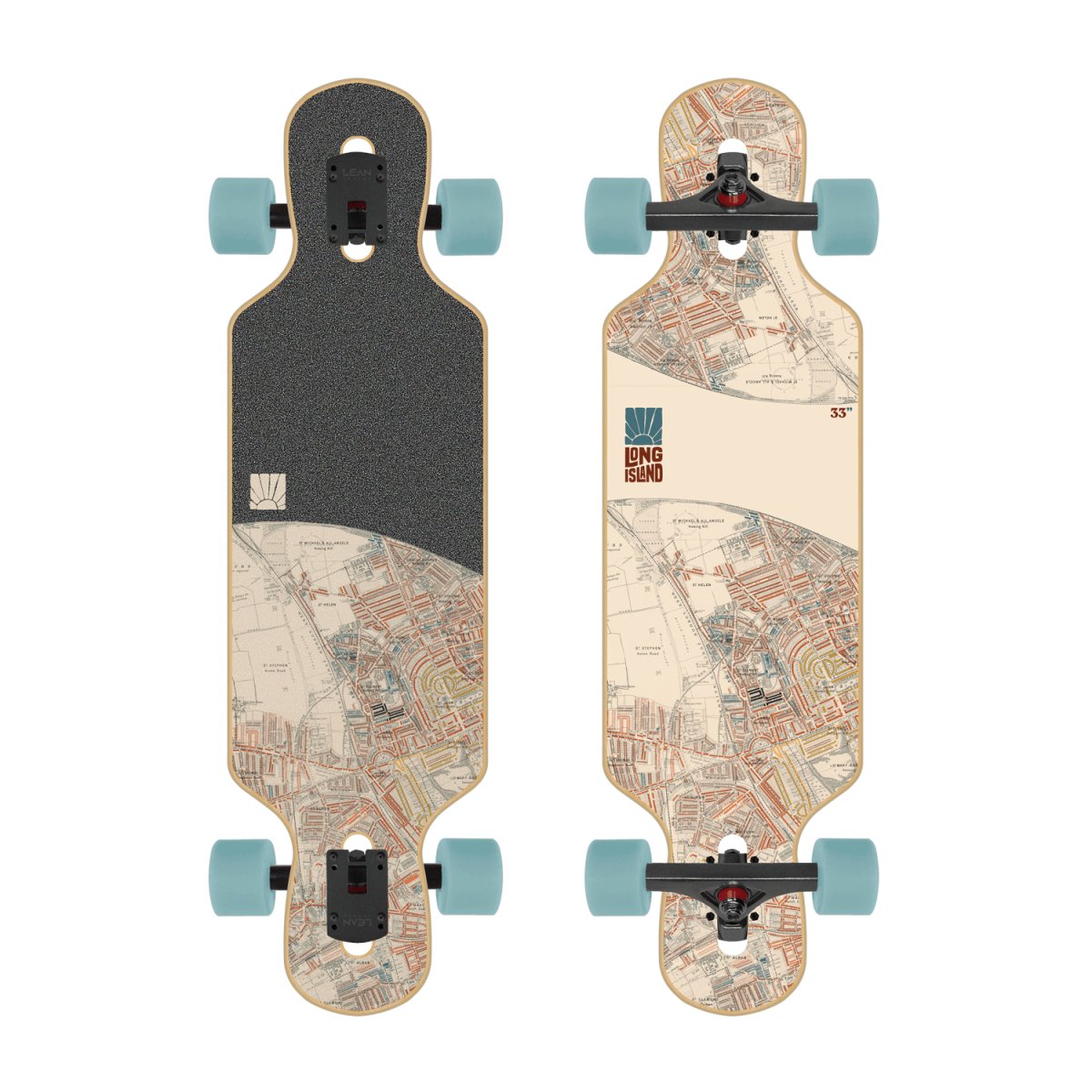 Long Island Mini Drop 32.85" Complete – Status Skateshop