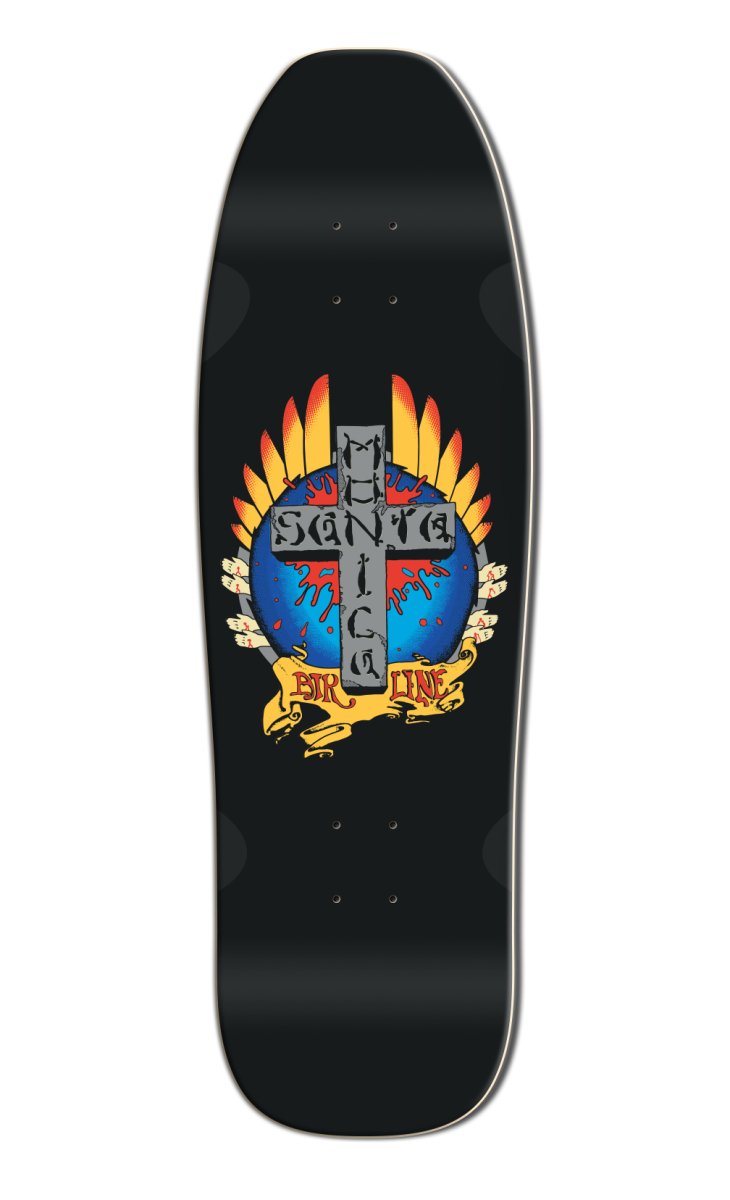 SMA Stigmata (Black Dipped) 9.5" WB:15" Reissue Series 1 – Status Skateshop